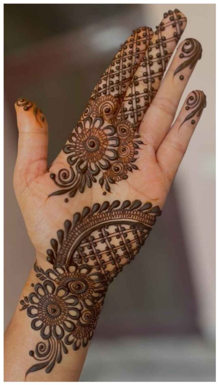 Front Hand Mehndi Design - Front Hand Mehndi Design
