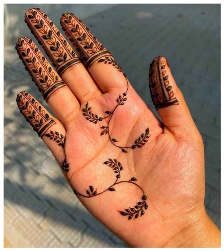 Front Hand Mehndi Design - Front Hand Mehndi Design
