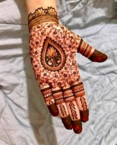 100+ Instagram Stylish Royal Front Hand Mehndi Design 2025 - Front Hand ...